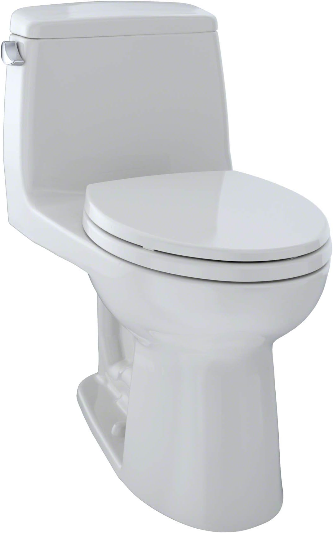 Toto MS854114SLR#01 UltraMax Elongated 1.6GPF One-piece Toilet with ...