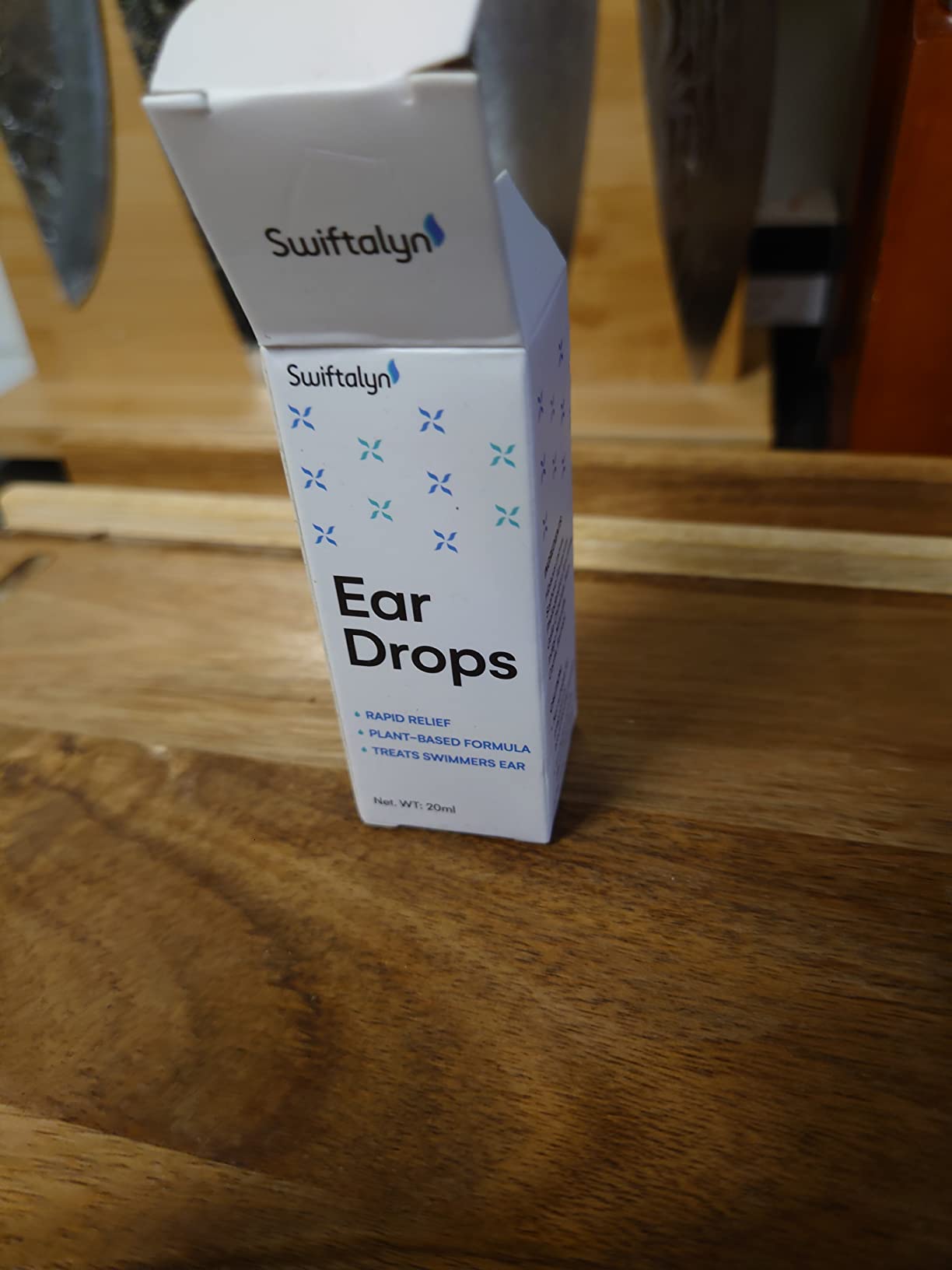 Swiftalyn Swimmers Ear Drops Remove Water Trapped and Excess Earwax in ...