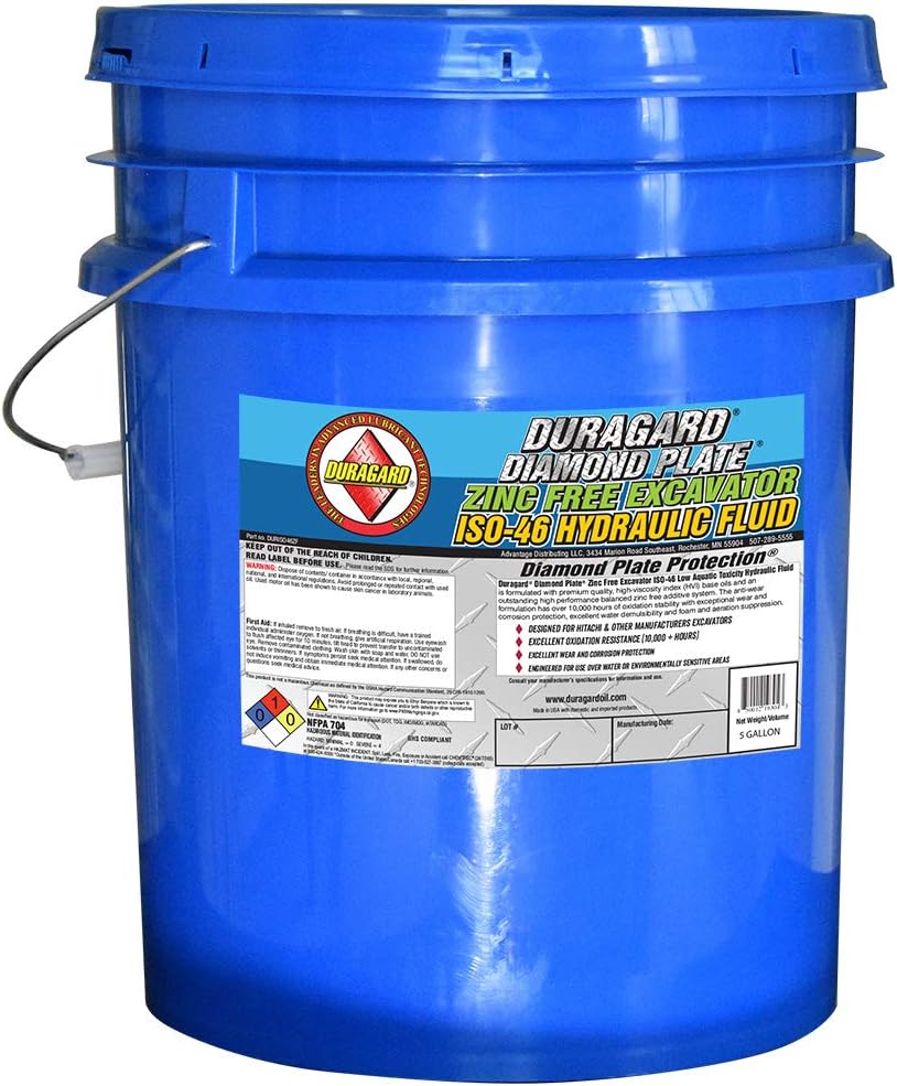 Amazon.com: Castrol Blue 'Hydraulic Plus 46' Hydraulic Fluid - 5 Gallon ...