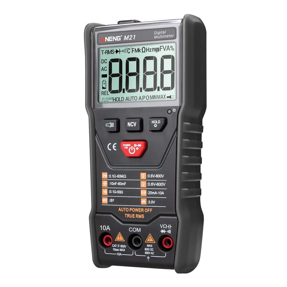 Buy TEQIN M21 Digital Multimeter 6000 Counts True Rms Backlight AC/DC ...