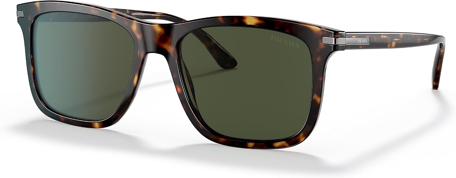 Prada PR 18WS Men's Sunglasses Tortoise/Green 56 at Amazon Men’s ...