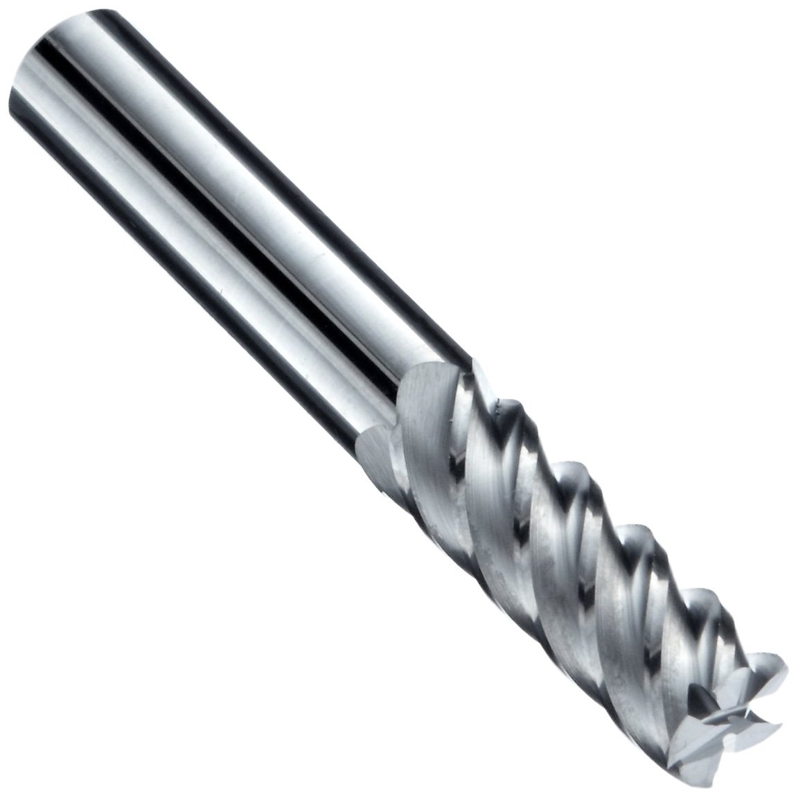 Niagara Cutter N61877 Carbide Square Nose End Mill, Inch, Uncoated ...