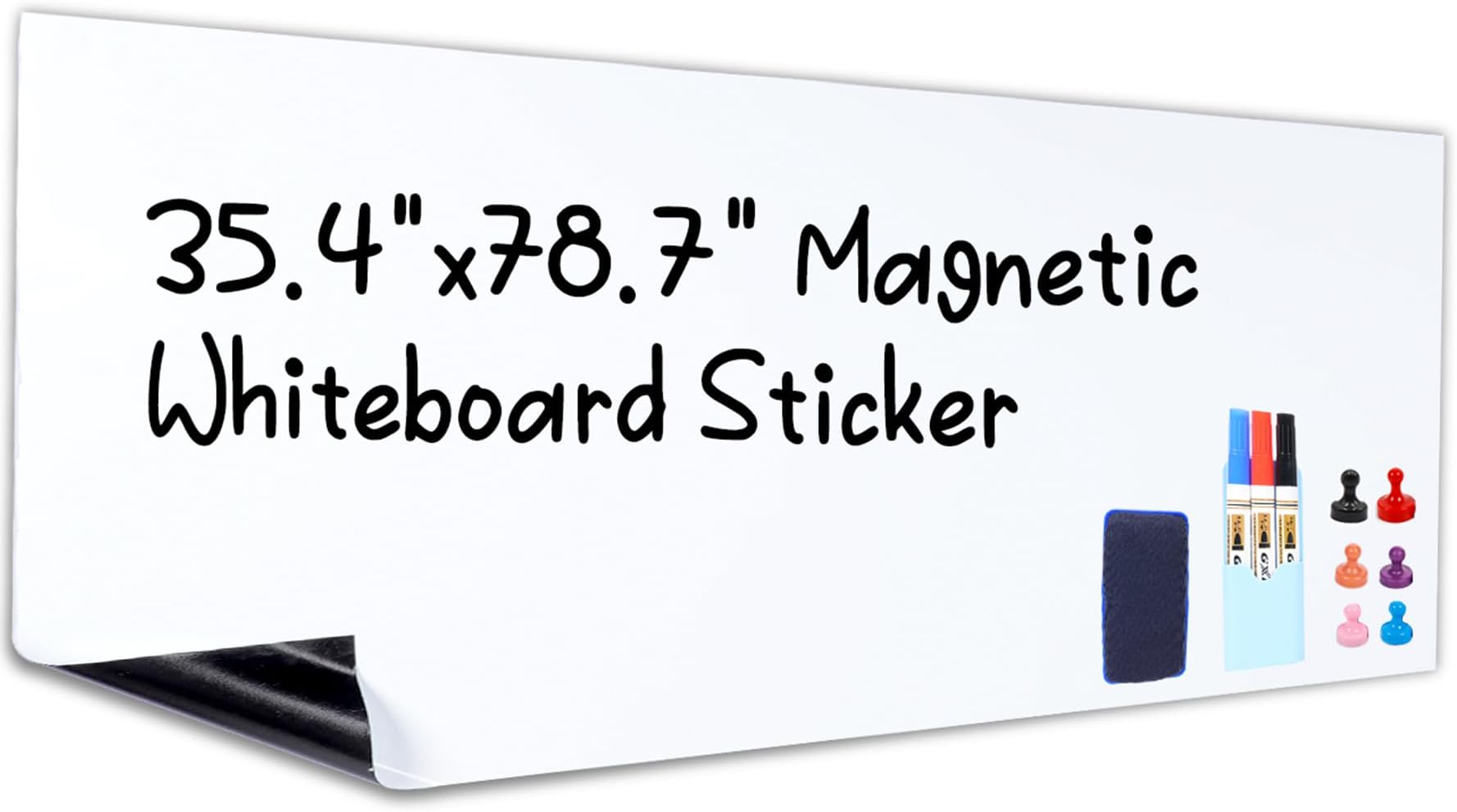 Amazon.com : Magnetic Blackboard Wall Sticker, FOME Self-Adhesive ...