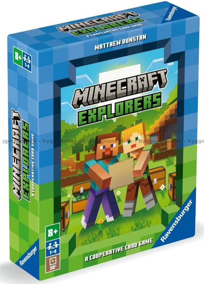 Ravensburger 10822587 Minecraft Explorers Card Game for 1-4 Players ...