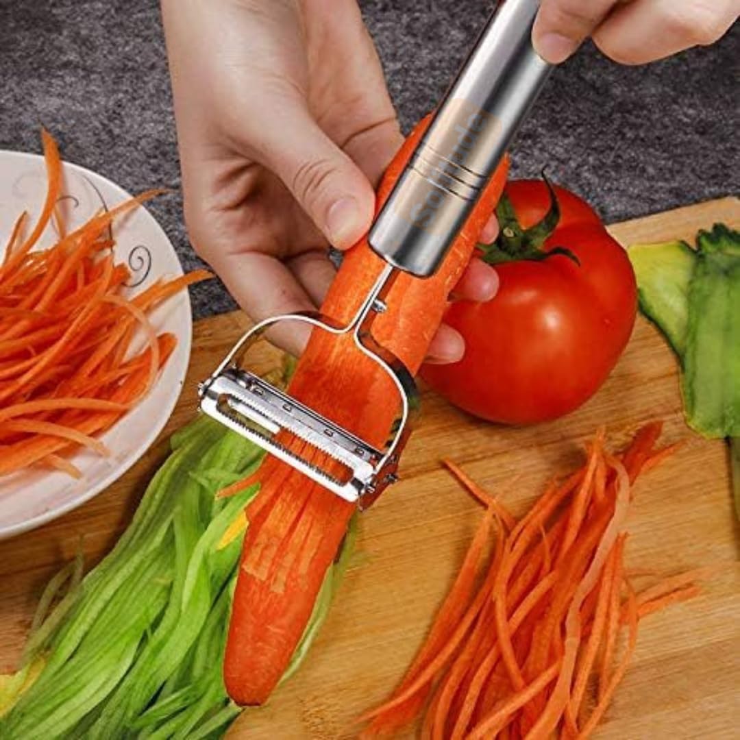 Buy Shreya Store Stainless Steel Julienne Peeler Fruit Vegetable ...