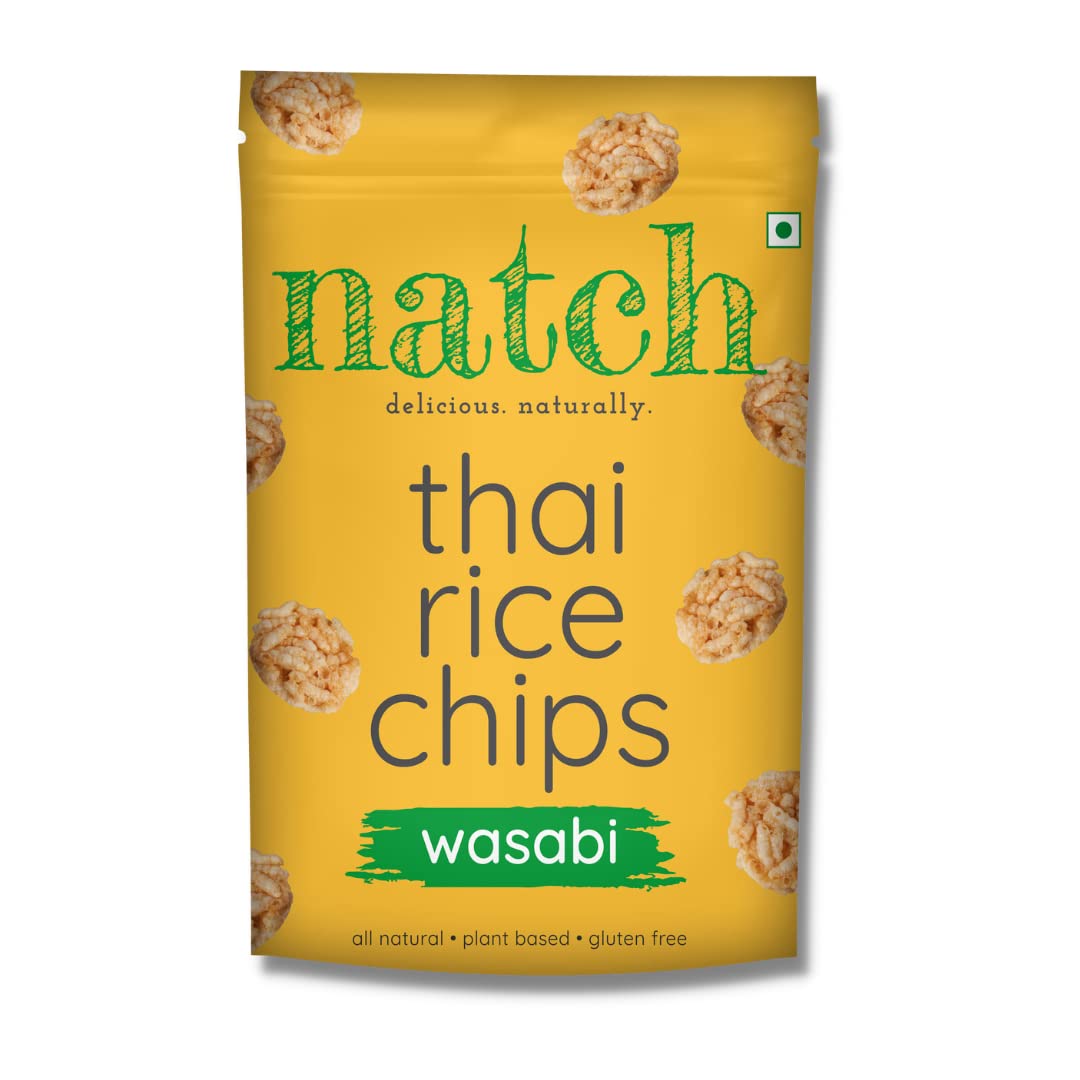 Natch Thai Sticky Rice Chips, Gluten Free, Vegan, Party Family Pack ...