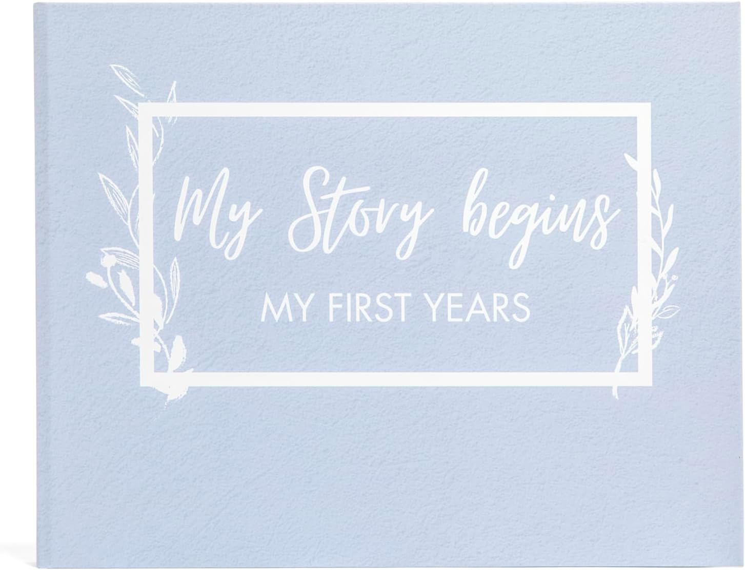 Amazon.com: Keepsake Baby Memory Book for Boys & Girls – Timeless First ...