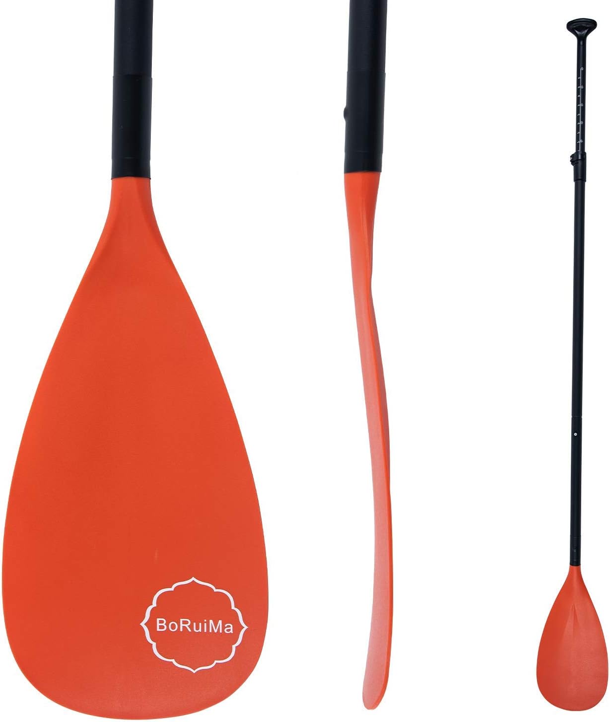 BORUIMA SUP Paddle - Adjustable 3 Pieces Floating Alloy Shaft and Nylon ...