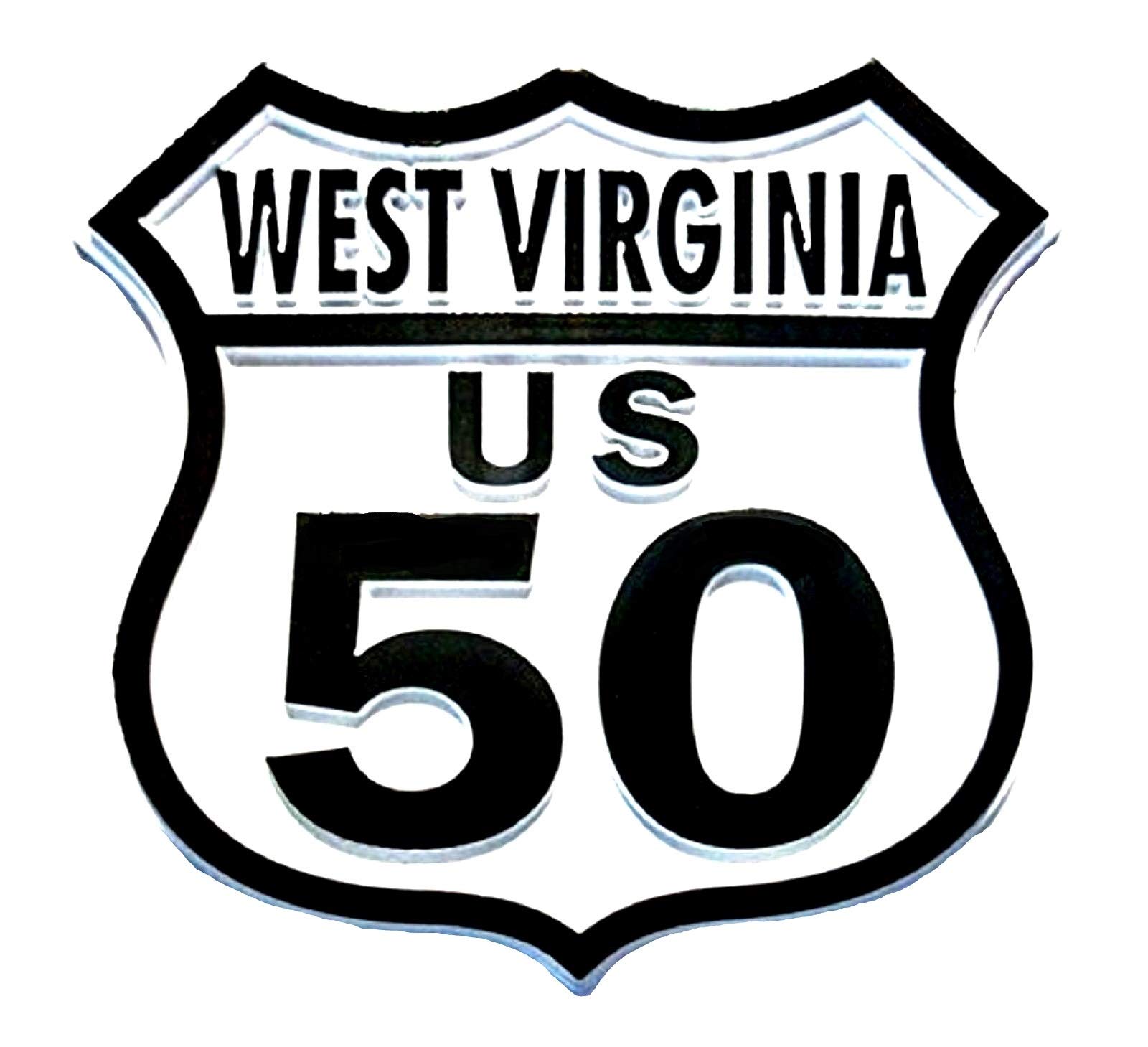 Amazon.com: Route 50 West Virginia Road Sign Fridge Magnet : Home & Kitchen