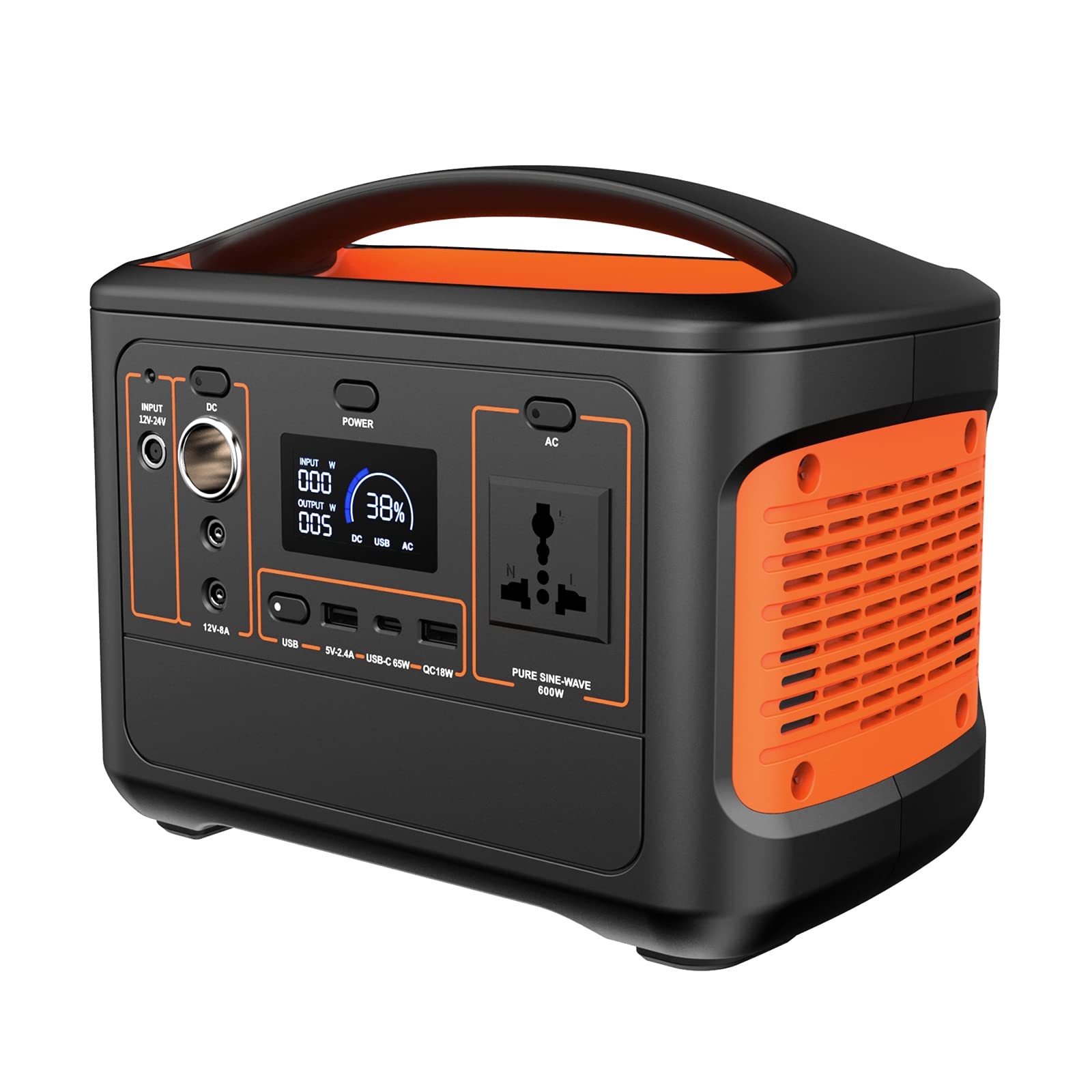 Buy Portable Power Station,600W Solar Mobile Lithium Battery Pack for ...