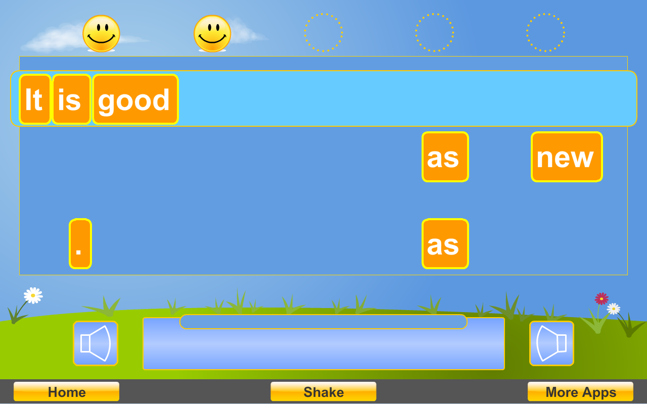Sight Words Sentence Builder - App on the Amazon Appstore