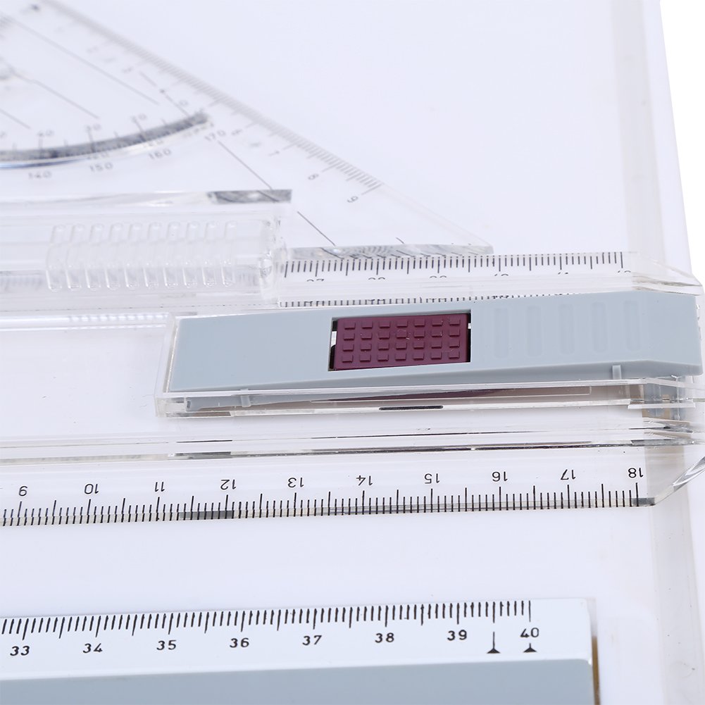 A3 Drawing Board Table, Ergonomic Designed Adjustable Angle Rulers ...