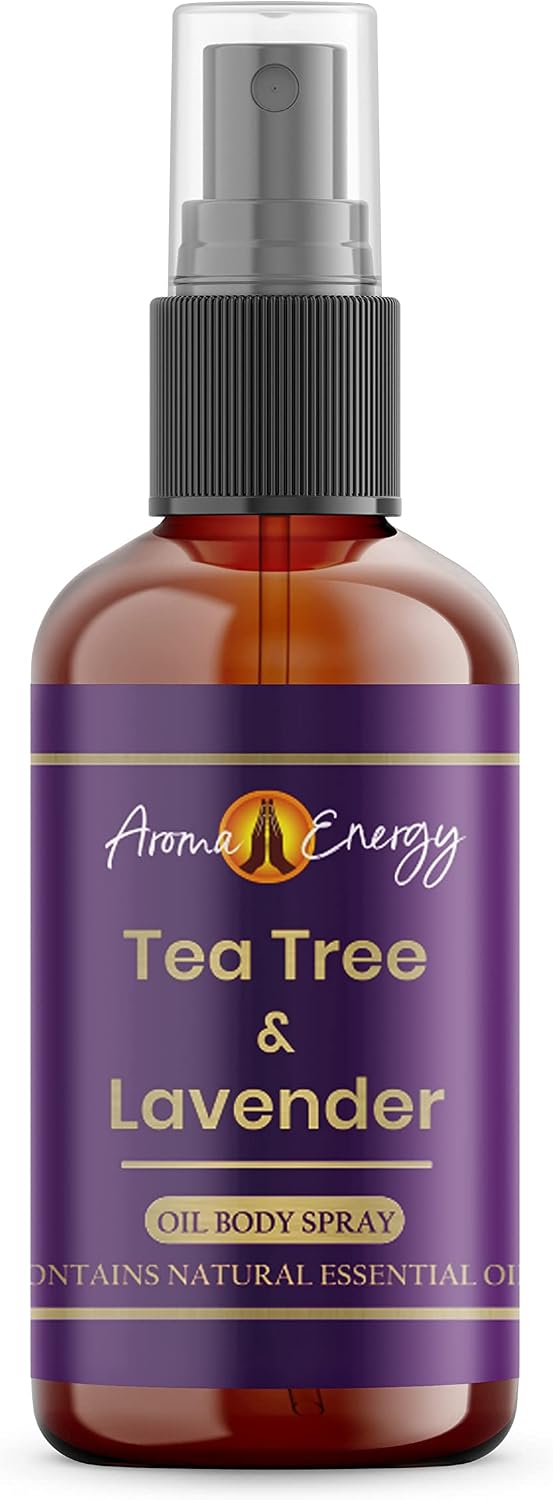 Lavender & Tea Tree Oil Body Spray – 10ml - Natural essential oils ...