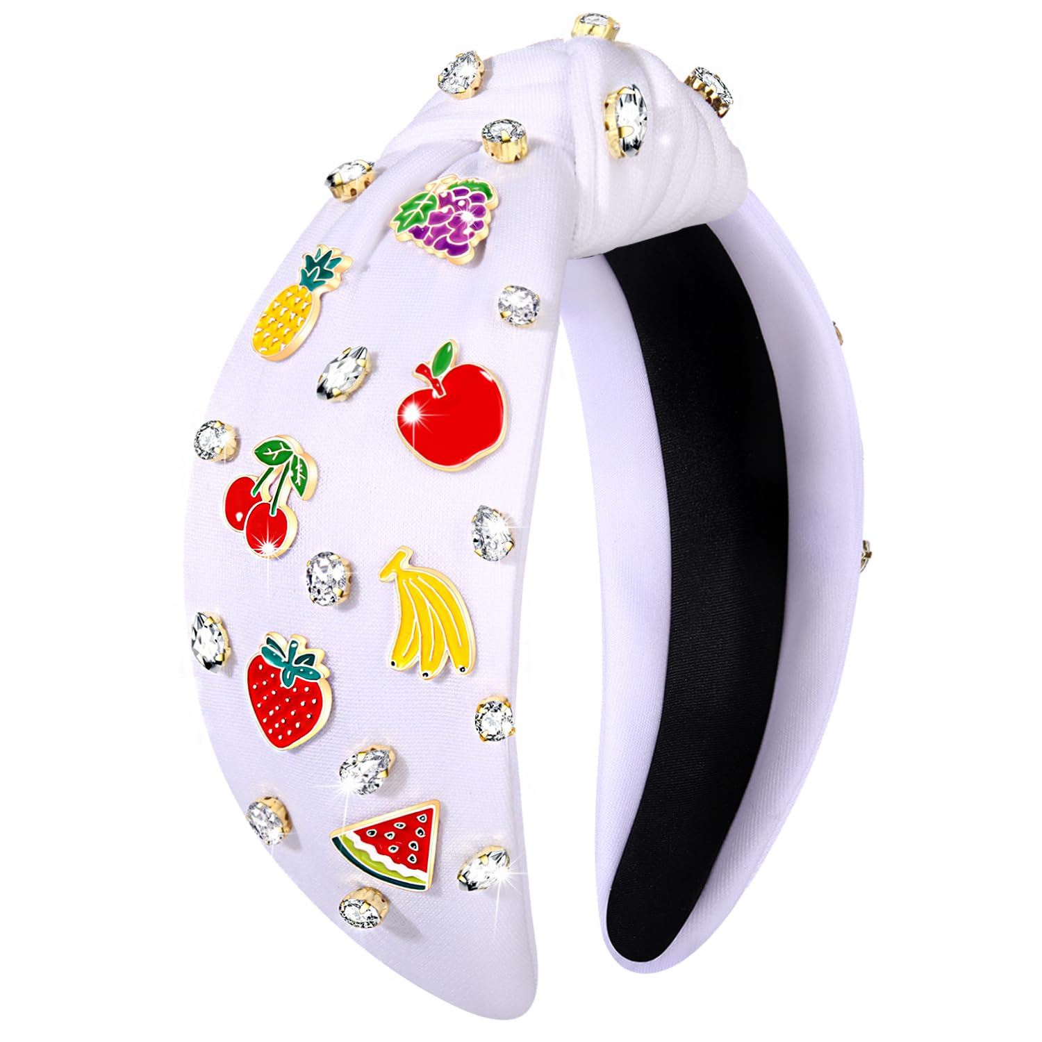 Amazon.com : Fruit Headbands for Women - Tropical Strawberry Pineapple ...