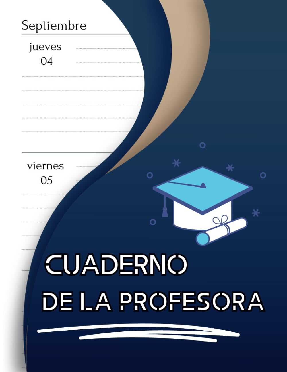 Cuaderno de la profesora 2025-2026: Organización del año escolar 2025 ...