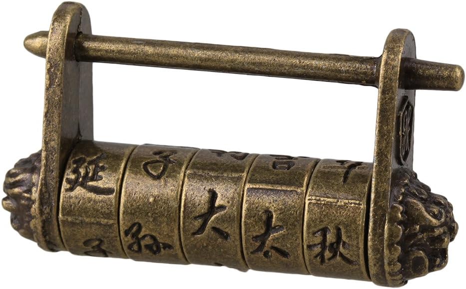 Unique and Elegant Chinese Old Style Word Password Combination Padlock ...