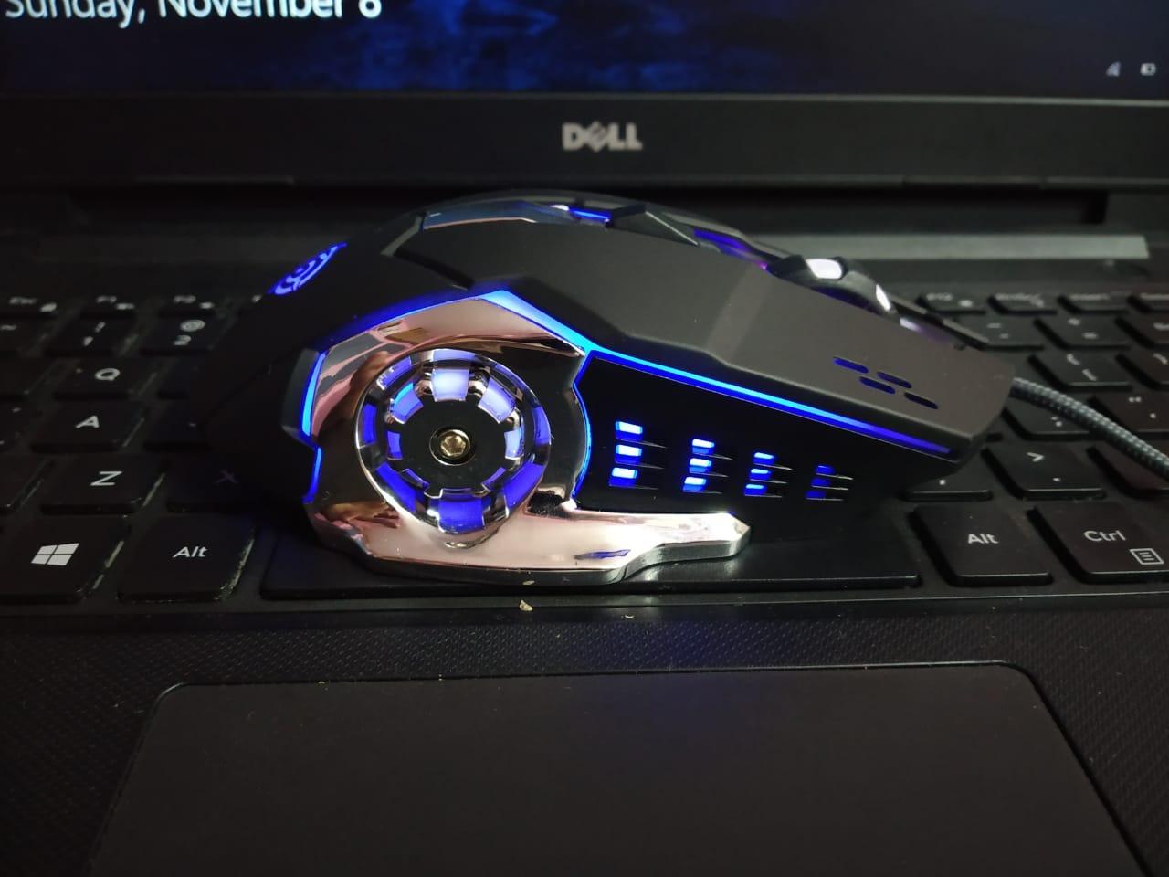 Amazon.in: Buy K-Snake Wired USB Optical Gaming Computer Mouse Black ...