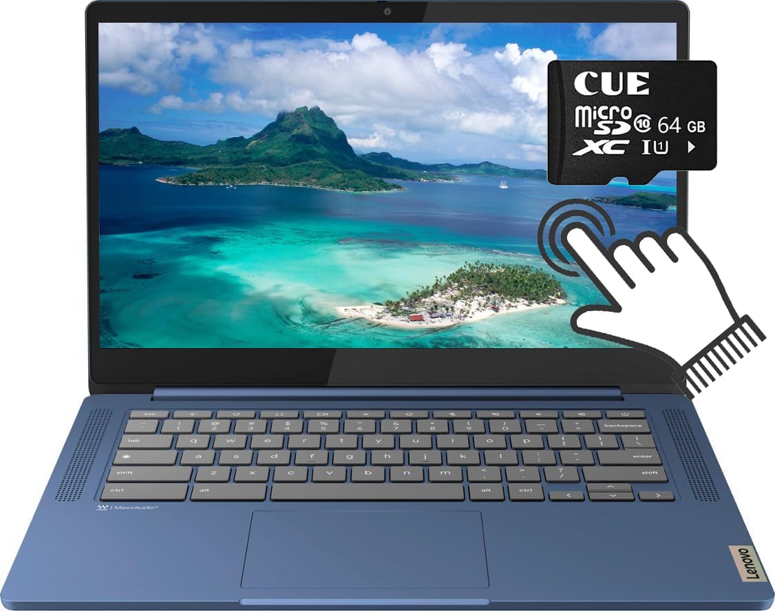 Amazon.com: Lenovo IdeaPad Slim 3 Chromebook 14M868 14" Full HD Laptop ...