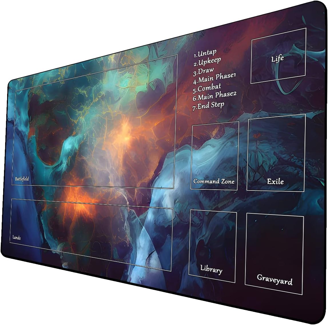 Amazon.com: AI Painting TCG Playmat - MTG Trading Card Game Mat with ...