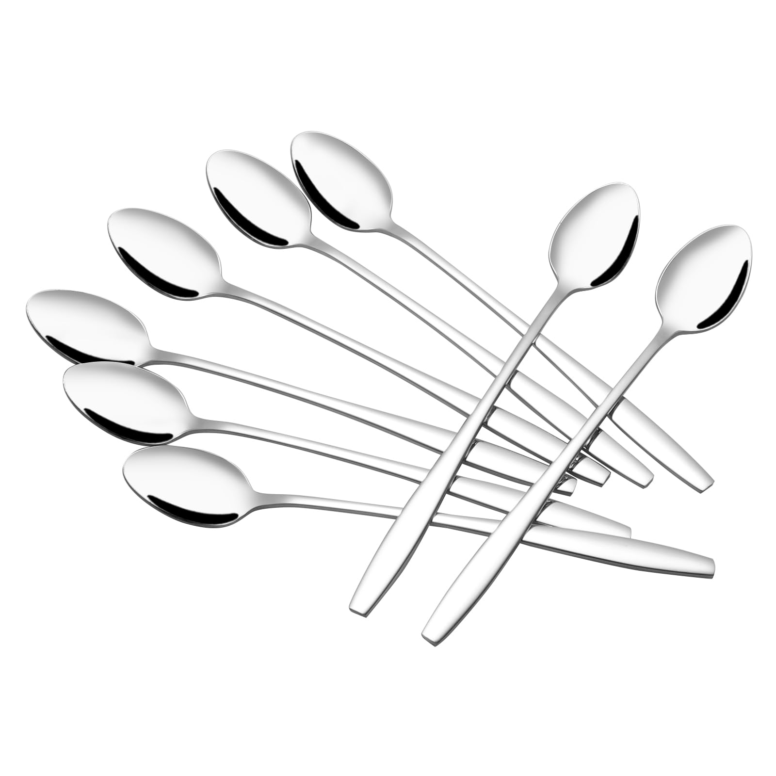 Snapklik.com : Pekky 7.5-Inch Long Handle Iced Teaspoon