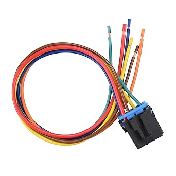Amazon.com: AC Heater Climate Fan Speed Control Connector Wire Harness ...
