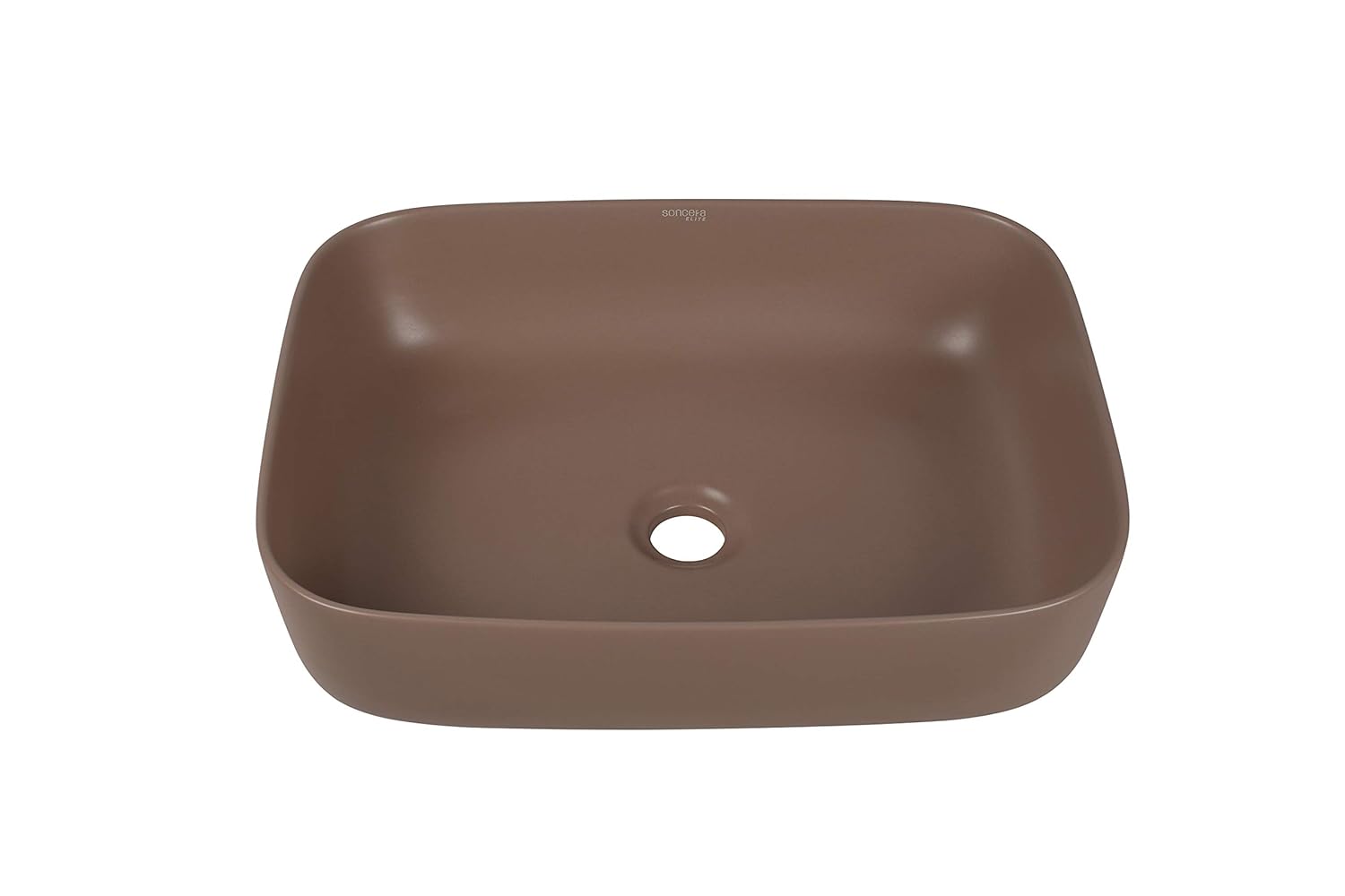 Buy SONCERA Sofia Luxury Wash Basin, Coco, Matte Finish Online at Low ...