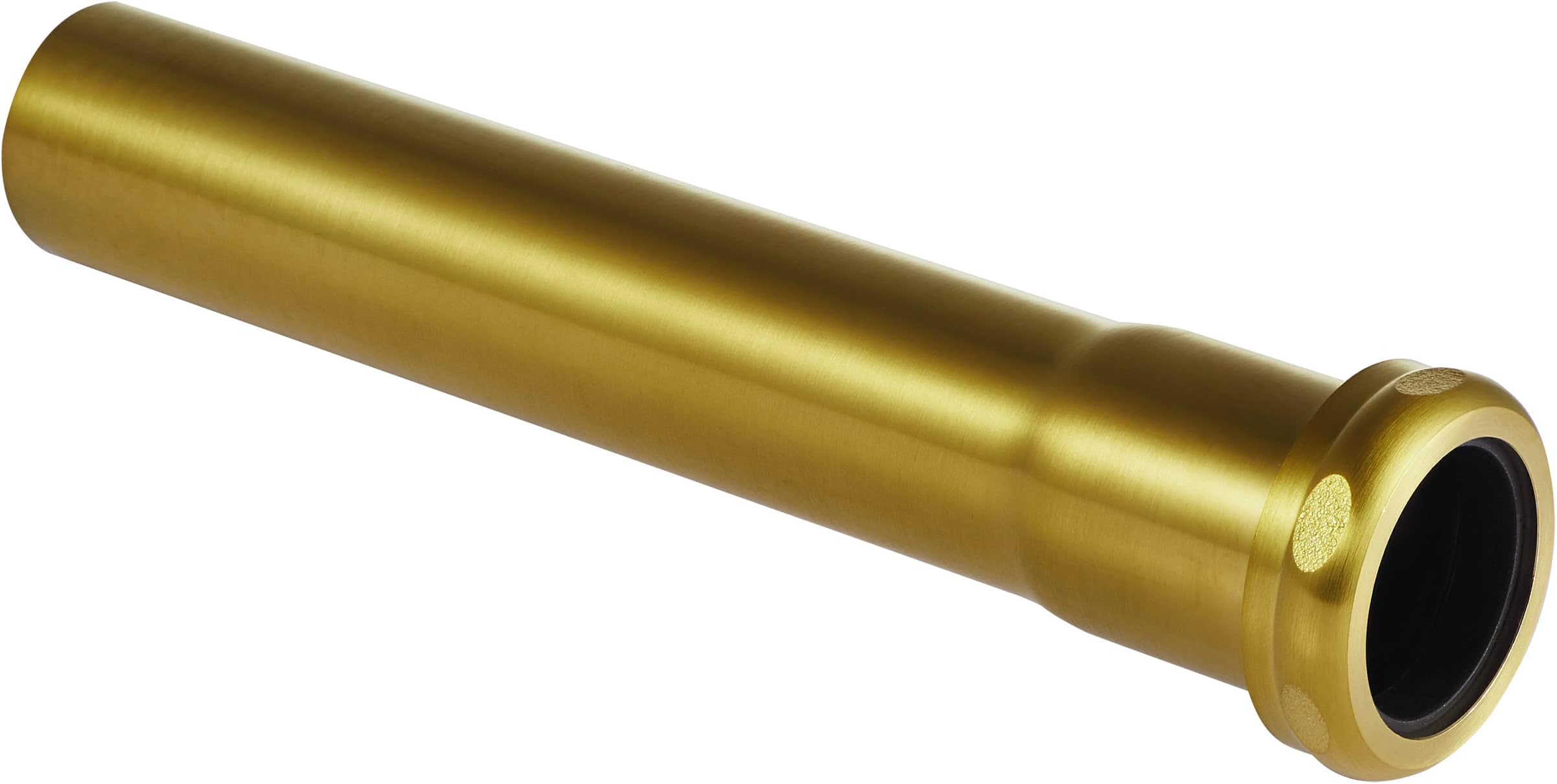 18 Gauge Brass Slip Joint Extension Tube 1-1/4” OD x 8” with Nut and ...