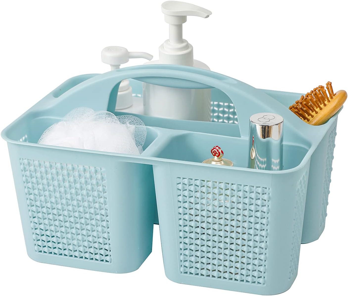 Amazon.com: UUJOLY Plastic Portable Shower Caddy, Cleaning Shower ...
