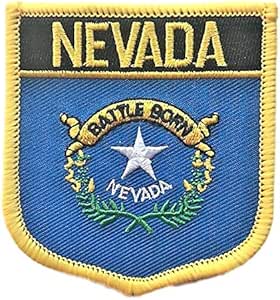Amazon.com: Nevada (NV) Flag Badge Patch