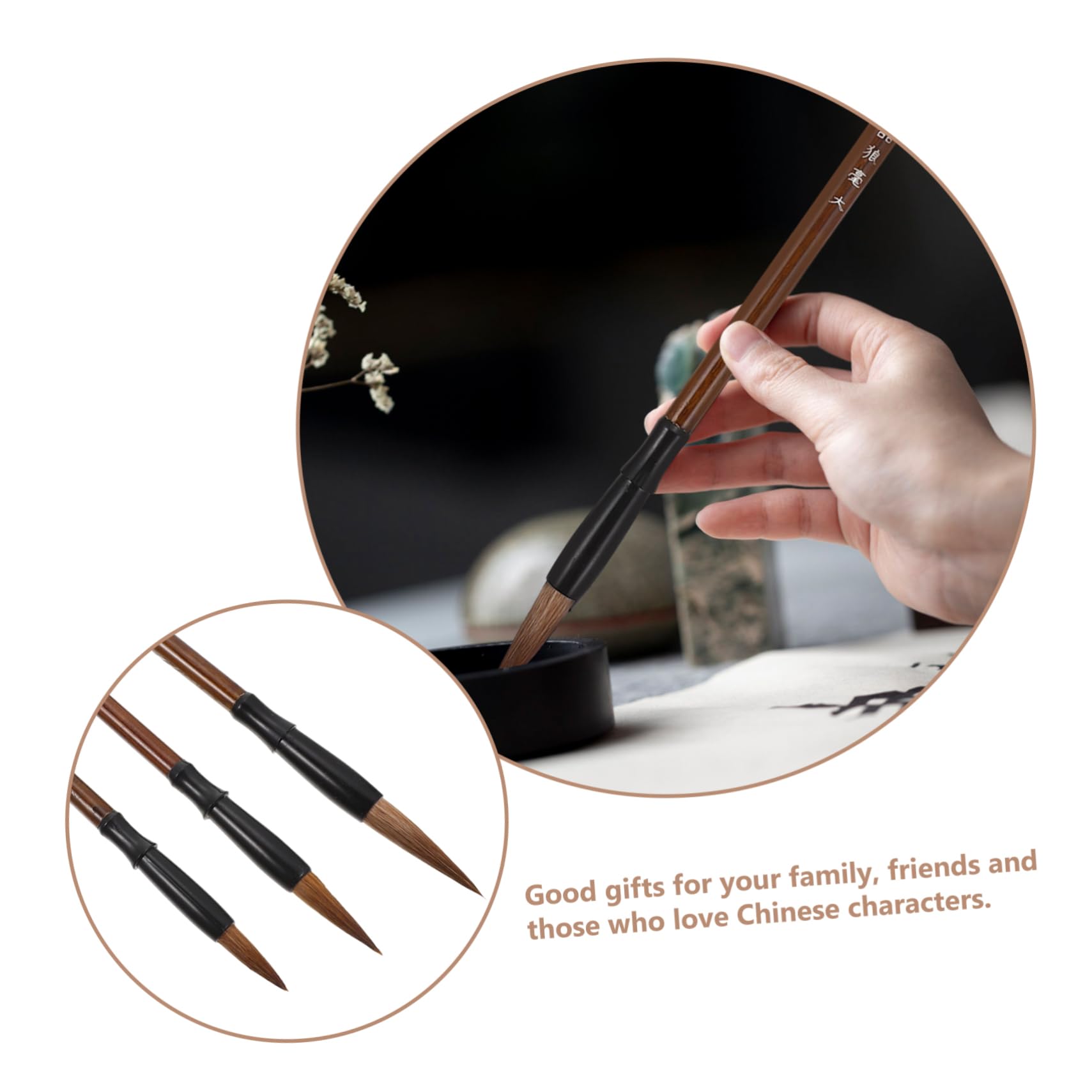 Sakura Pigma Micron Chinese Calligraphy Brush Set - Bamboo Handle ...
