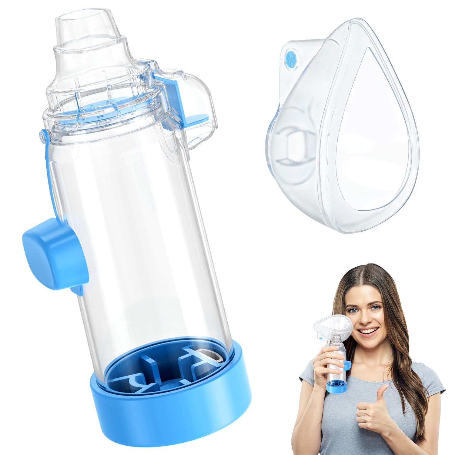 Amazon.com: Soft Silicone Inhaler Spacers for Adults and Kids - Fun and ...