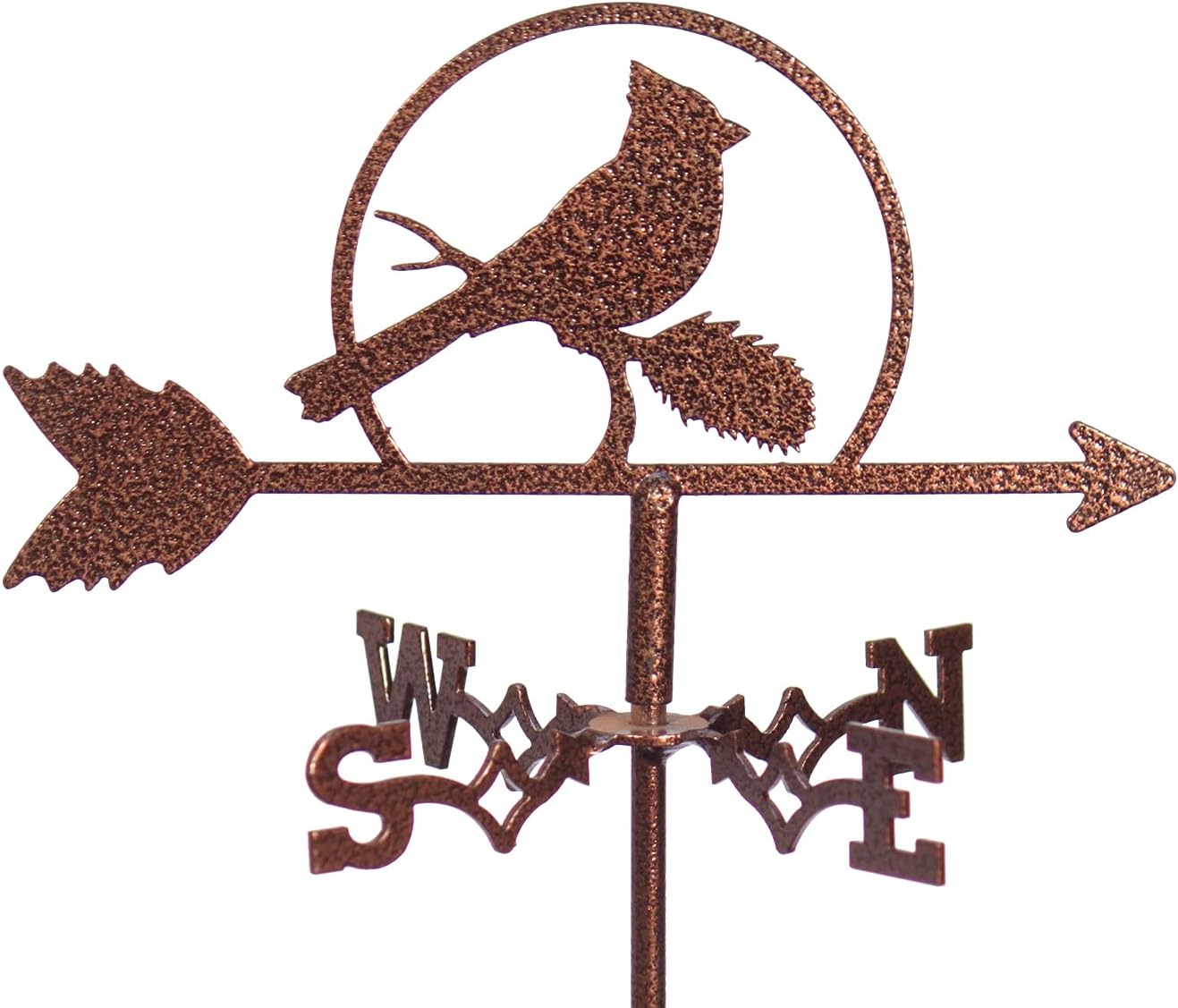 Amazon.com : SWEN Products Cardinal Mini Flower Pot Weathervane : Patio ...