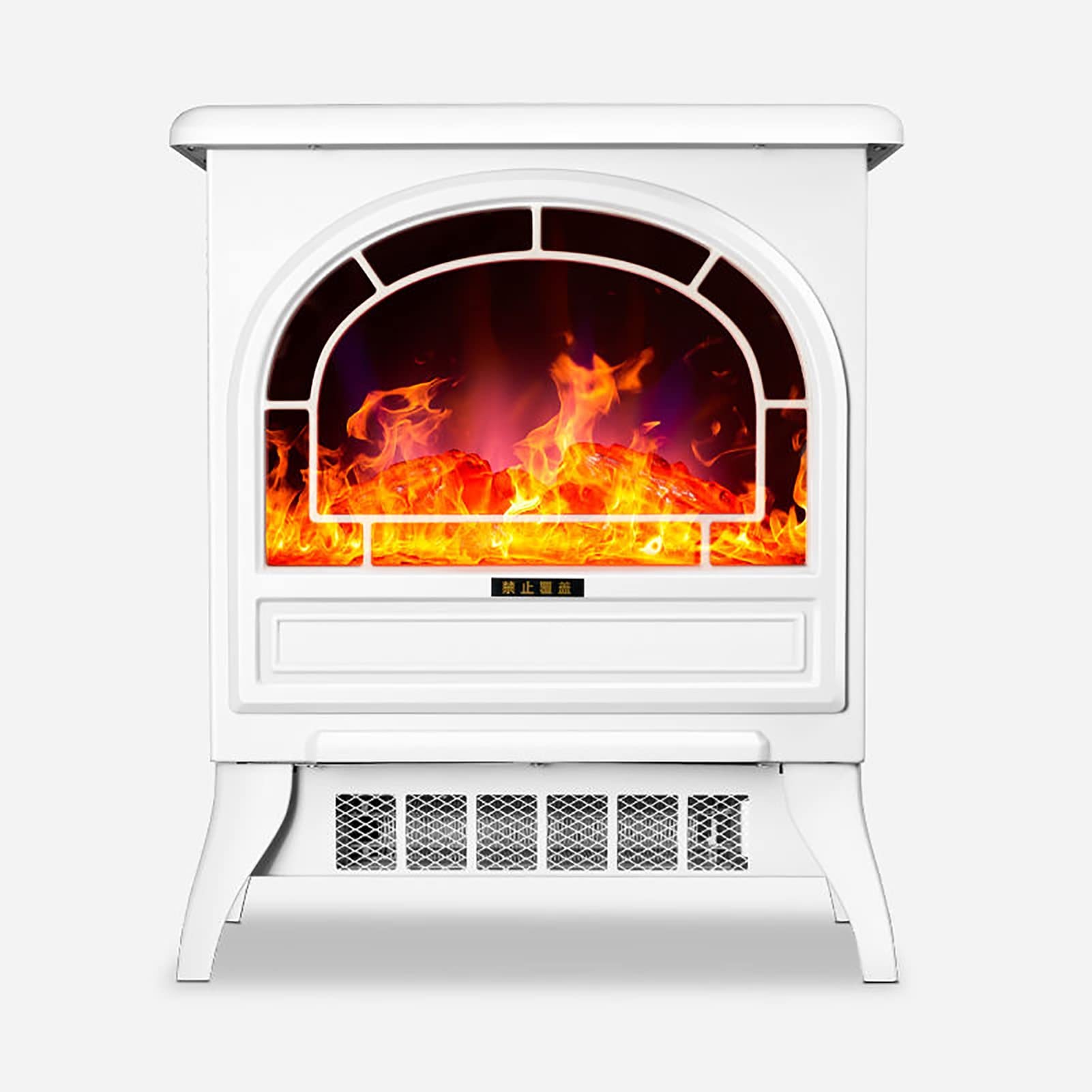 Blunoafreestanding Electric Fireplace Room Heater Electric Stove Fire ...