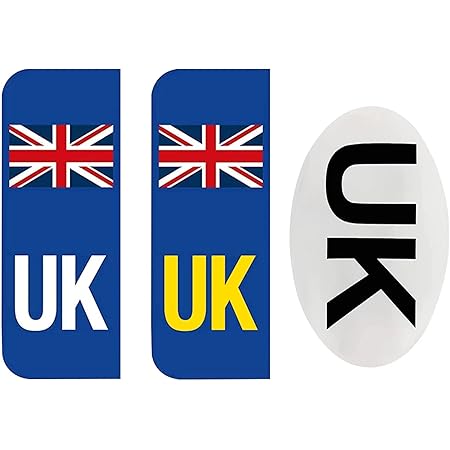 3PK UK Car Stickers for Europe GB stickers for car UK car sticker uk ...