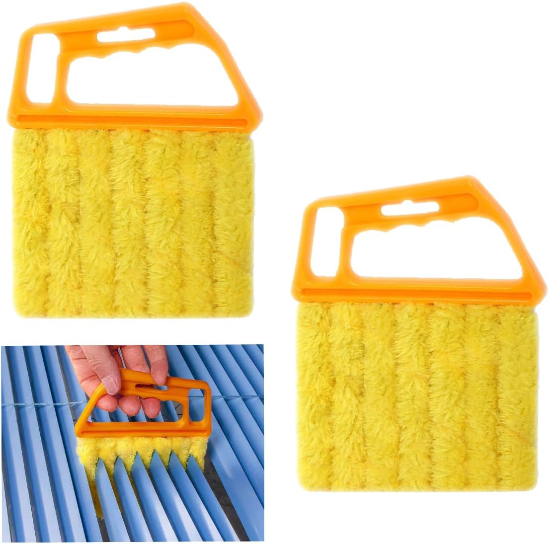 2Pcs Blind Cleaner, Venetian Blind Cleaner, Washable Window Shutter ...