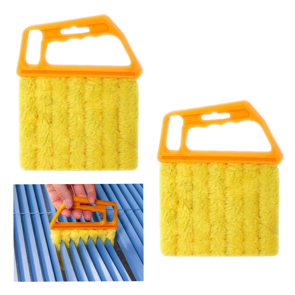 2Pcs Blind Cleaner, Venetian Blind Cleaner, Washable Window Shutter ...