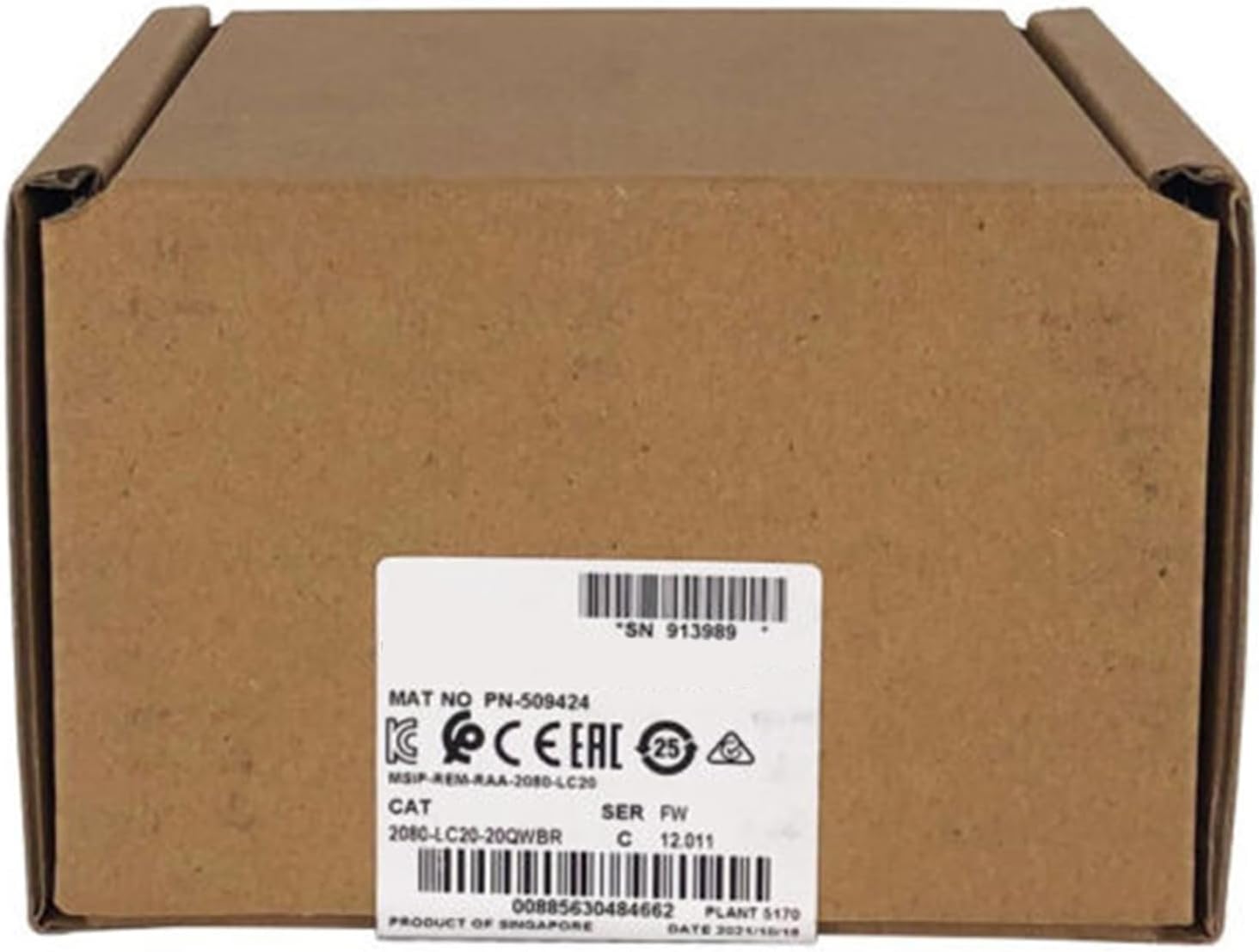 Amazon.com: CBBEXP 2080-LC20-20QWBR Micro820 Programmable Logic Controller New in Box with ...