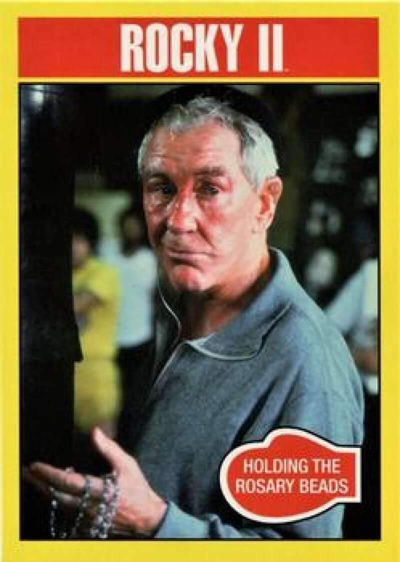 2016 Topps Rocky 40th Anniversary NonSport Trading Card #67 Holding the ...