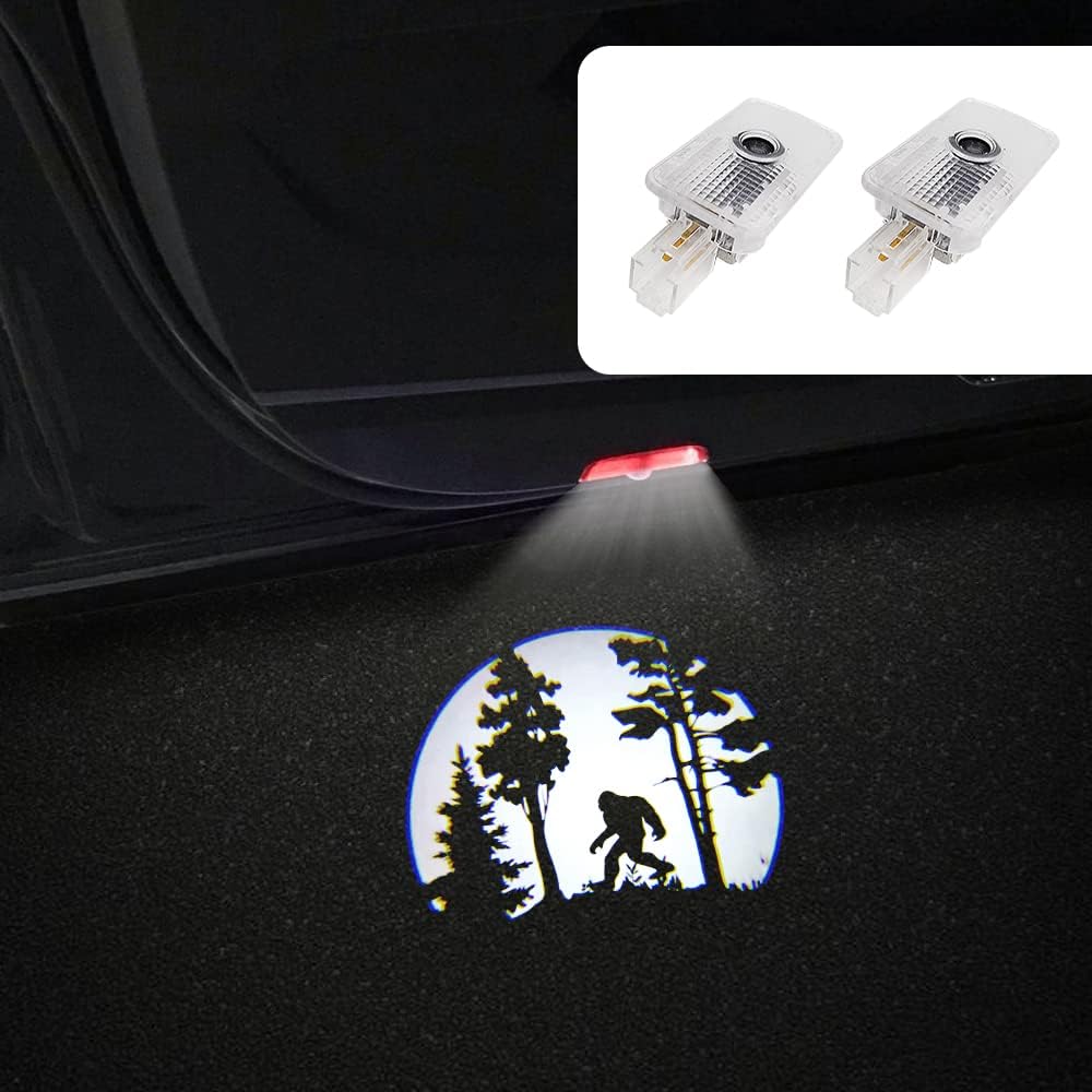 Amazon.com: uunonaha LED Car Door Logo Lights Courtesy Projector Laser ...
