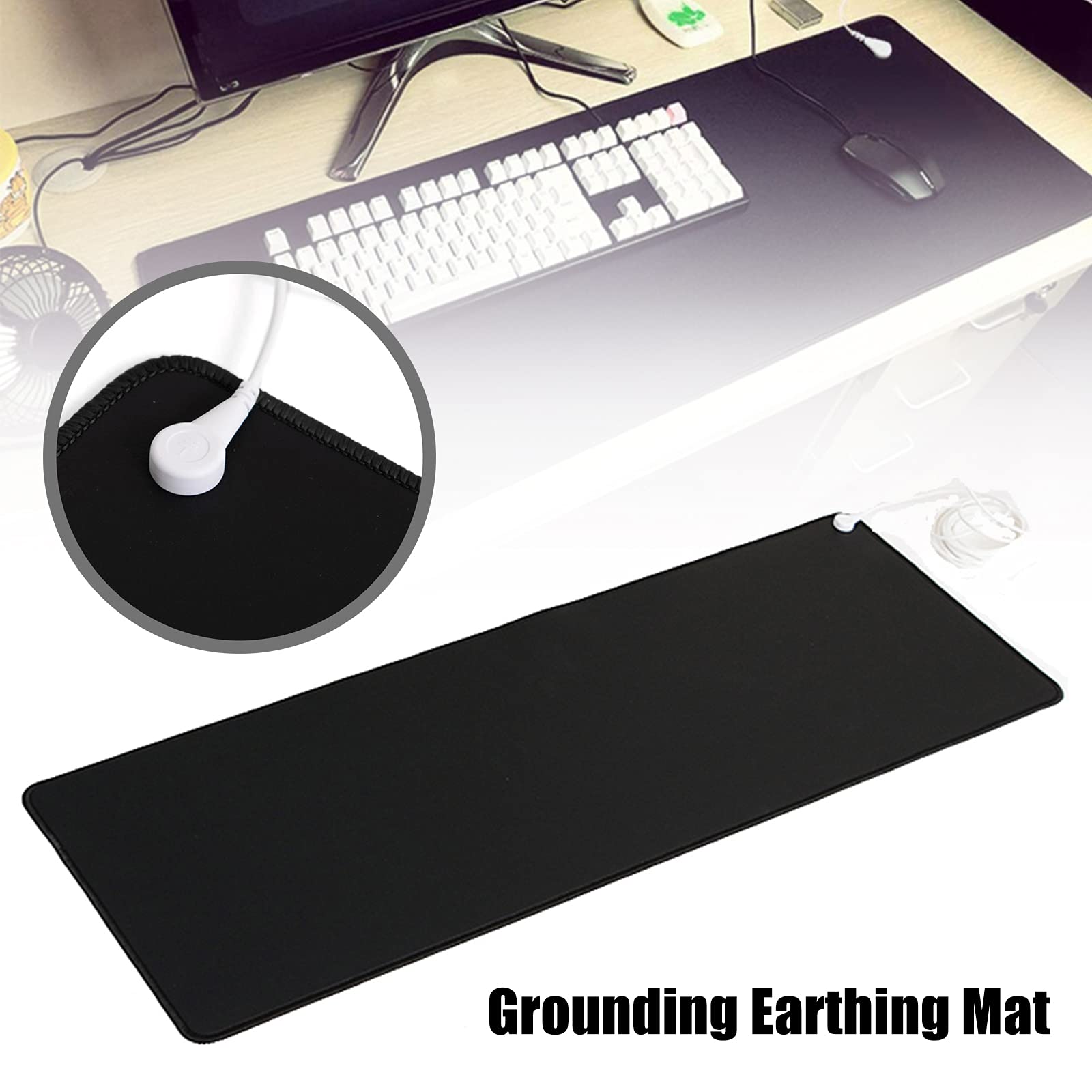 Snapklik.com : Grounding Mat Earthing Mouse Pad For Working, Grounding ...