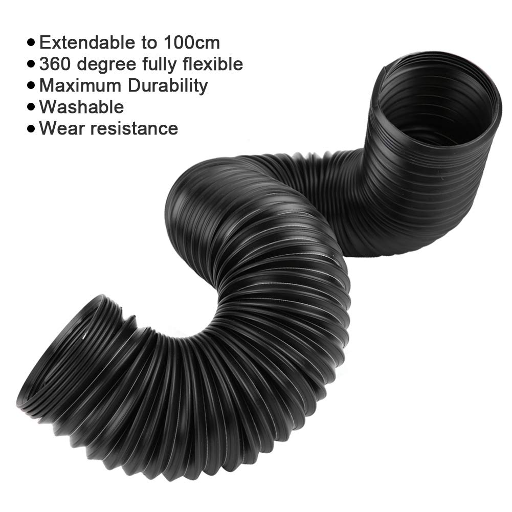 Adjustable Air Intake 3" Adjustable Flexible Turbo Intake Hose Pipe ...
