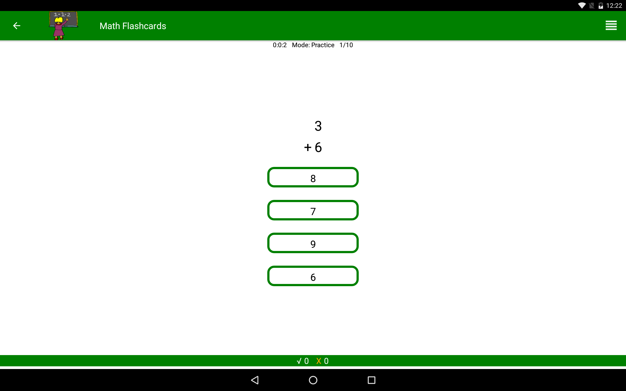 Math Flashcards - App on Amazon Appstore