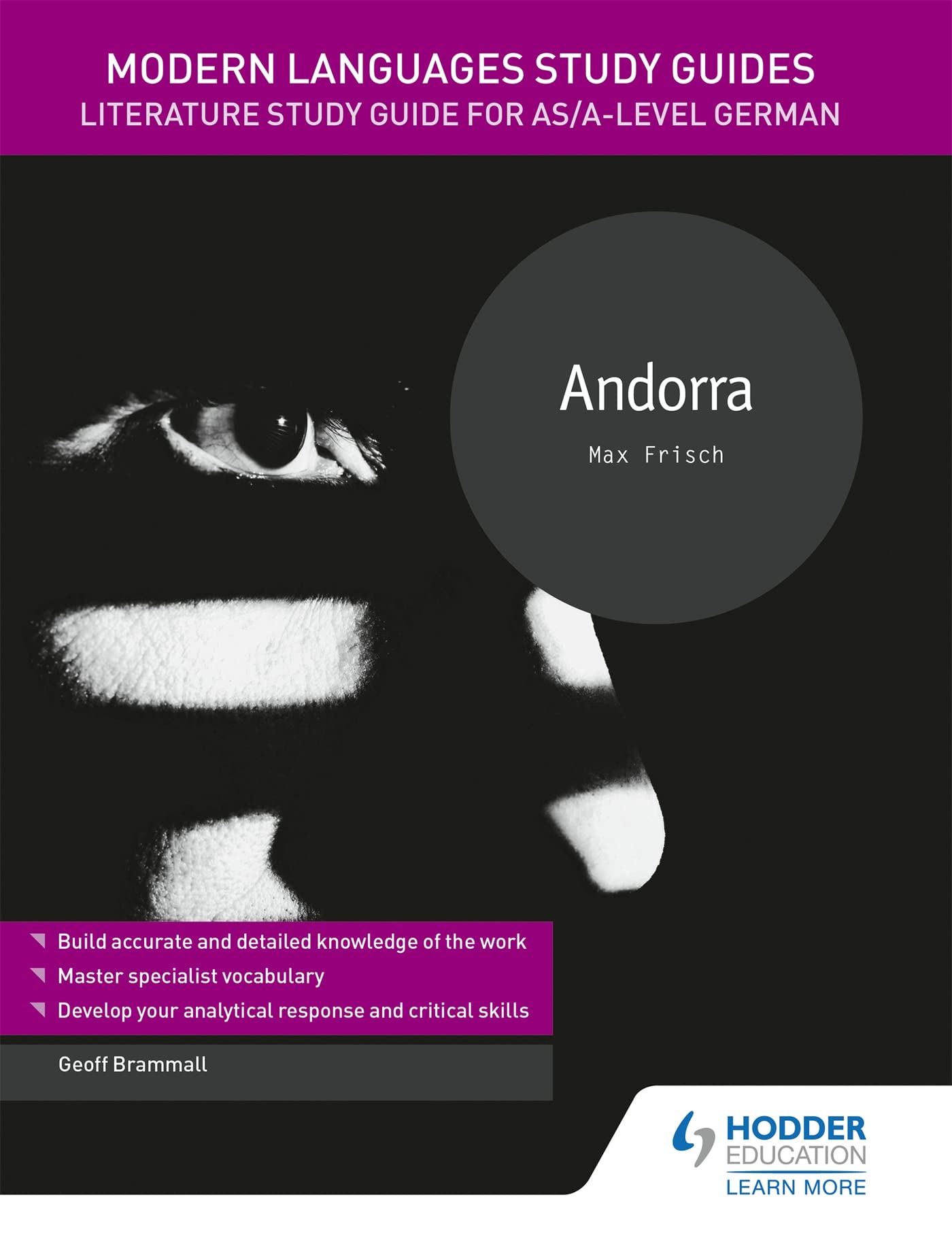 Modern Languages Study Guides: Andorra: Literature Study Guide for AS/A ...