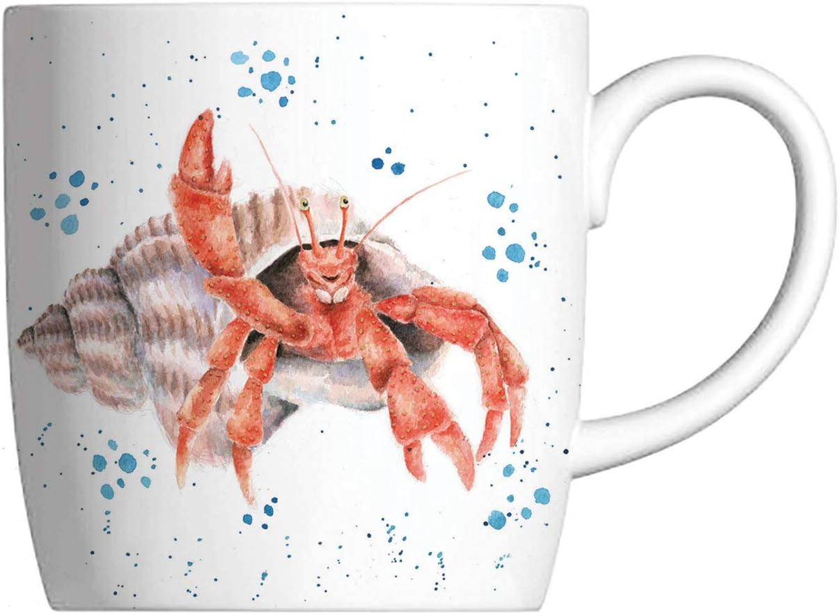 Portmeirion Wrendale Designs The Happy Crab 11oz (Crab) Mug : Amazon.ca ...