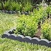 Flexi Curve Scalloped Garden Edging Rubber Landscape Scallop Lawn ...