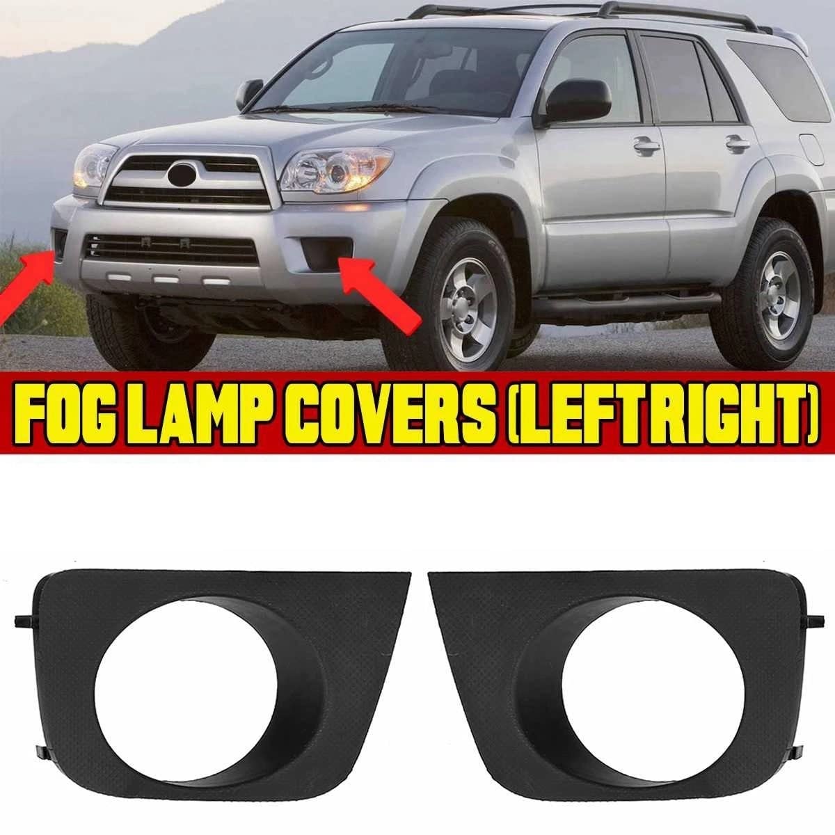 2006 Toyota 4runner Fog Light Cover CG Black Headlights For 2006