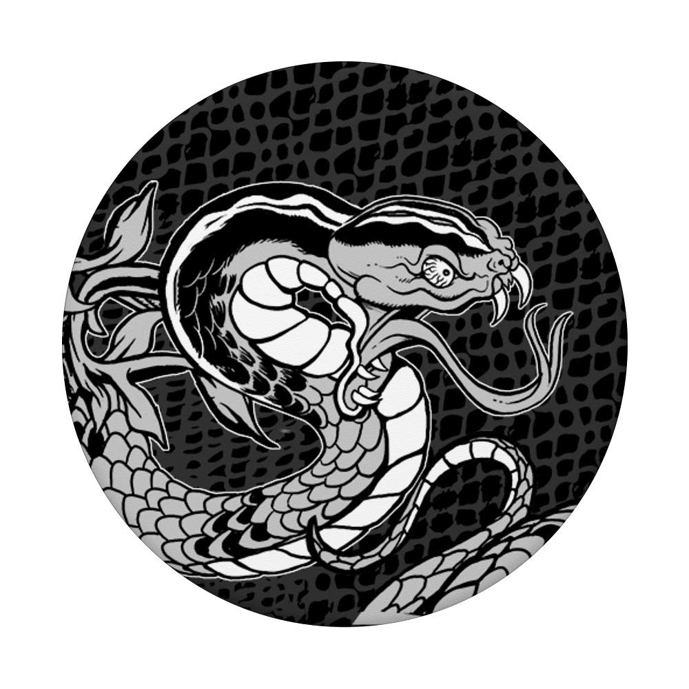 Japanese Snake Head Tattoo