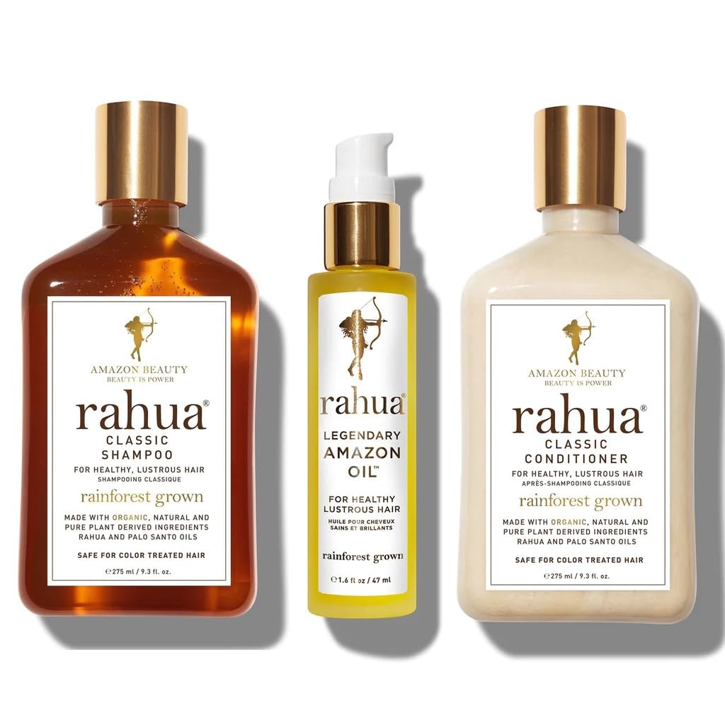 Amazon.com: Rahua Classic Legendary Set, Organic Shampoo, Conditioner ...