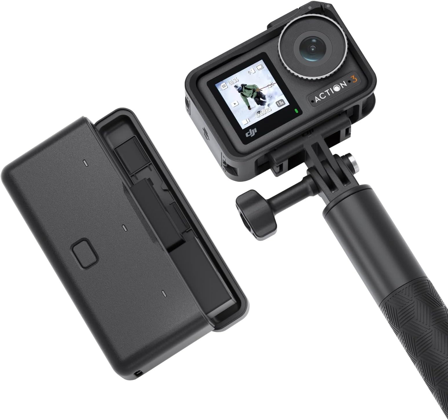 DJI Osmo Action 4 Adventure Combo - 4K/120fps Waterproof Action Camera ...