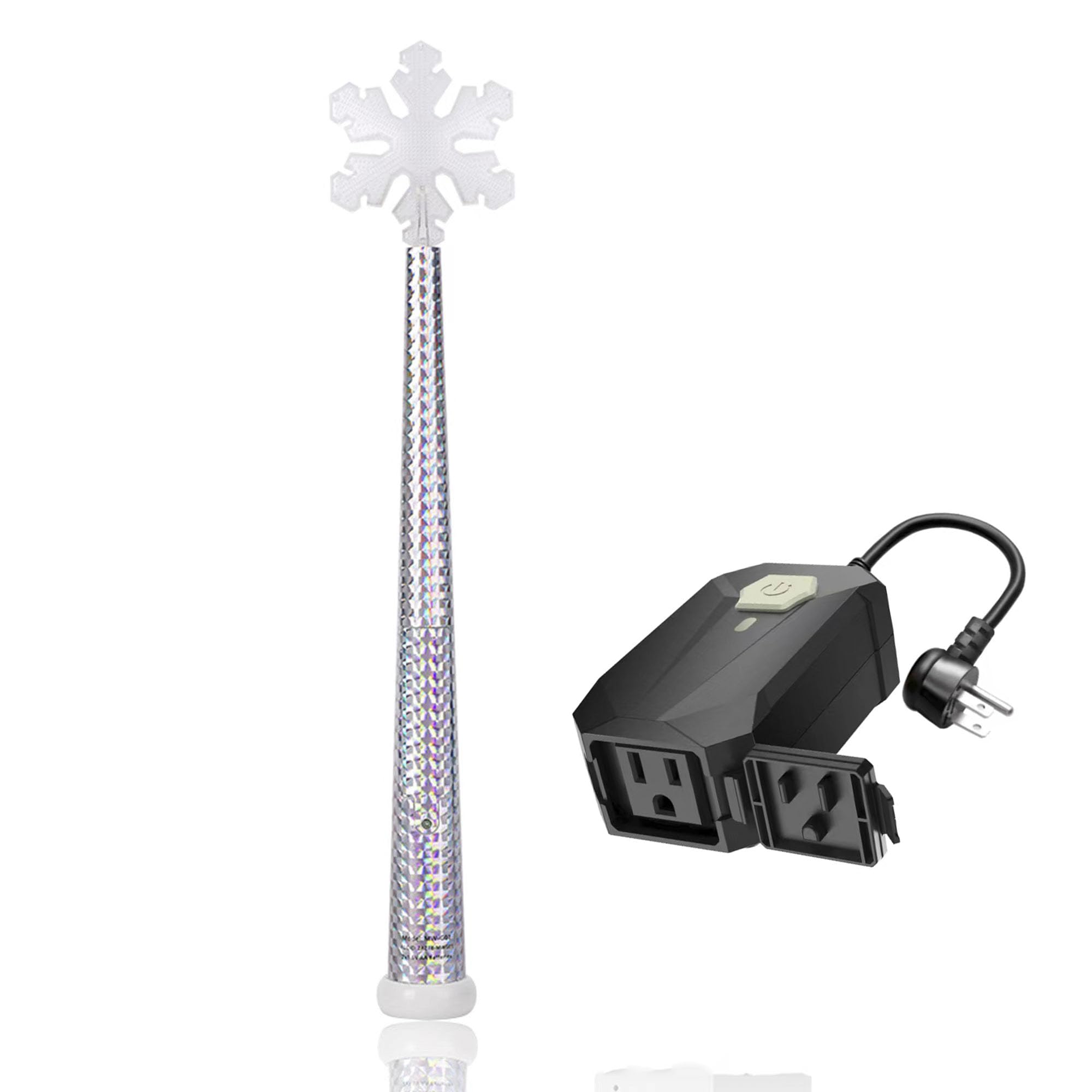 Wireless Control Outlet with Magic Wand, Wireless Switch for Christmas ...